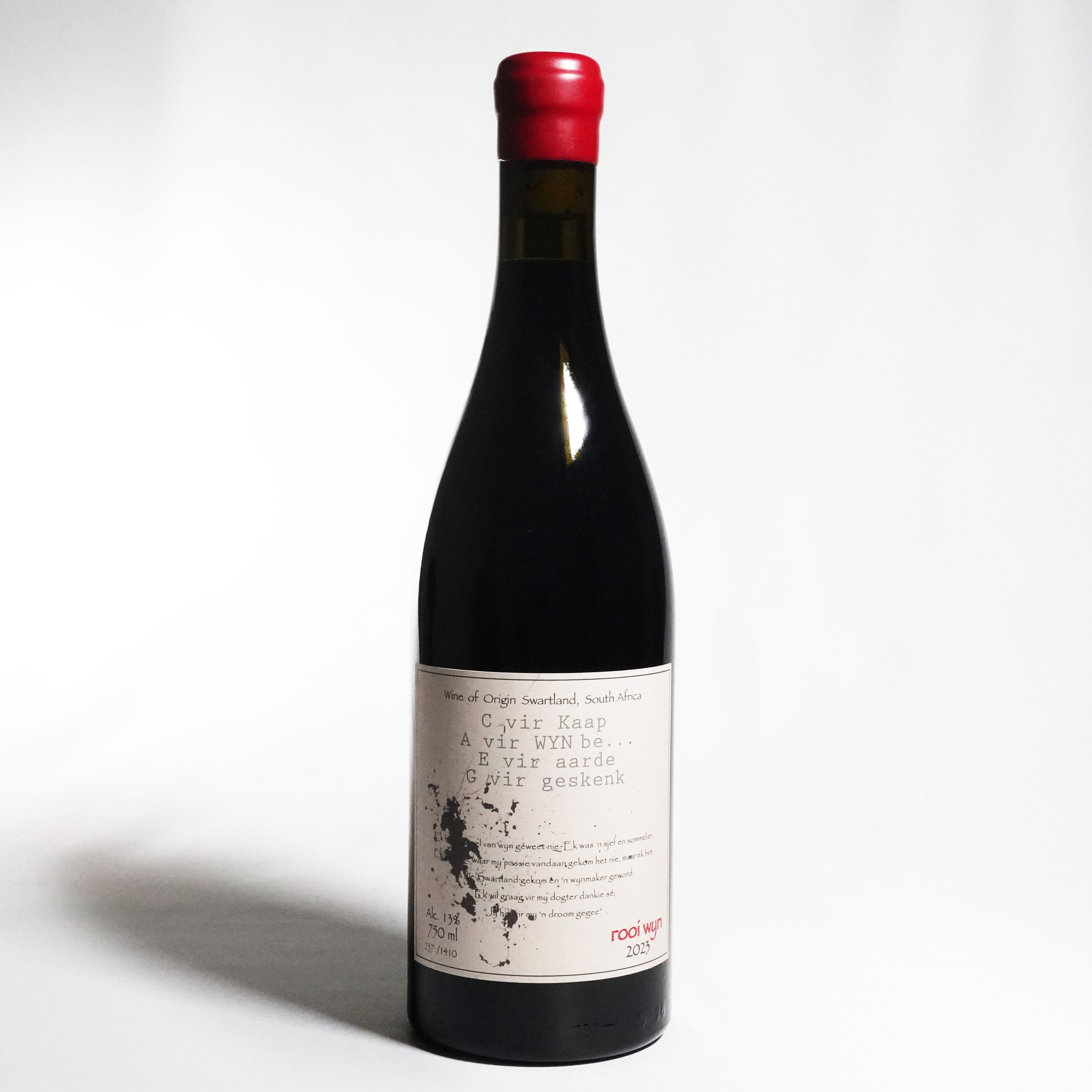 rooi wyn 2023 / Cage Wine
